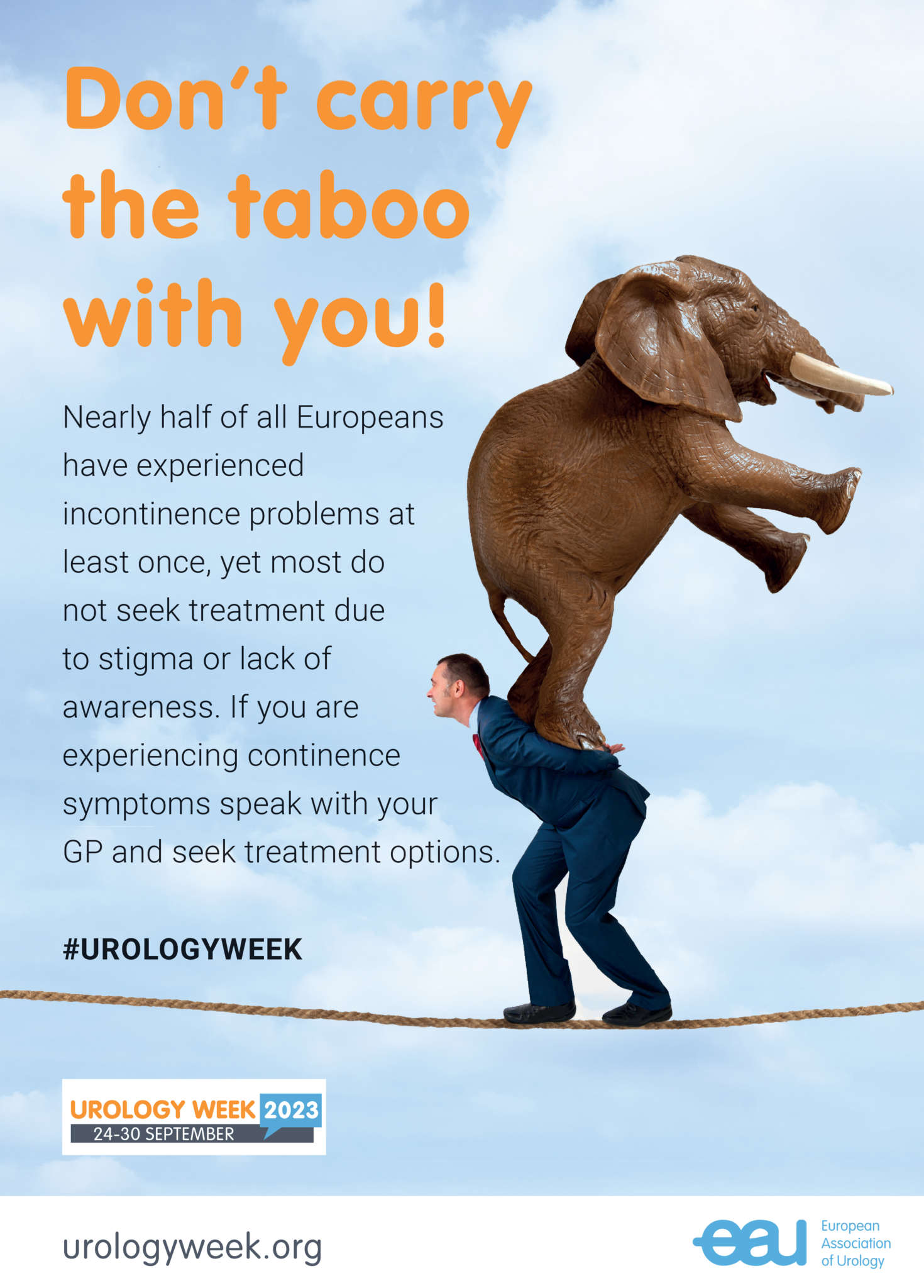 Awareness Posters - Urology Week 22-26 September 2025